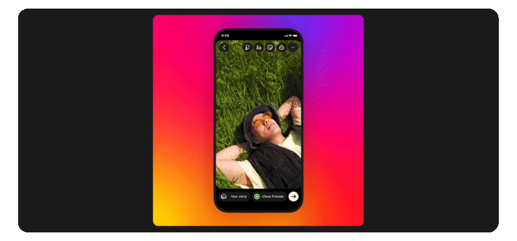 Instagram reveals “Backdrop” for Stories - Netizency